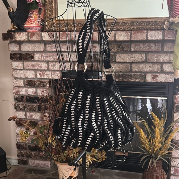Bags | Handmade Crochet Pop Tab Shoulder Bag | Poshmark